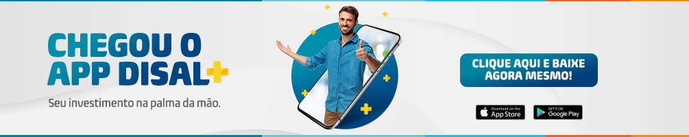 CHEGOU O APP DISAL+! Seu Investimento na palma da mão.